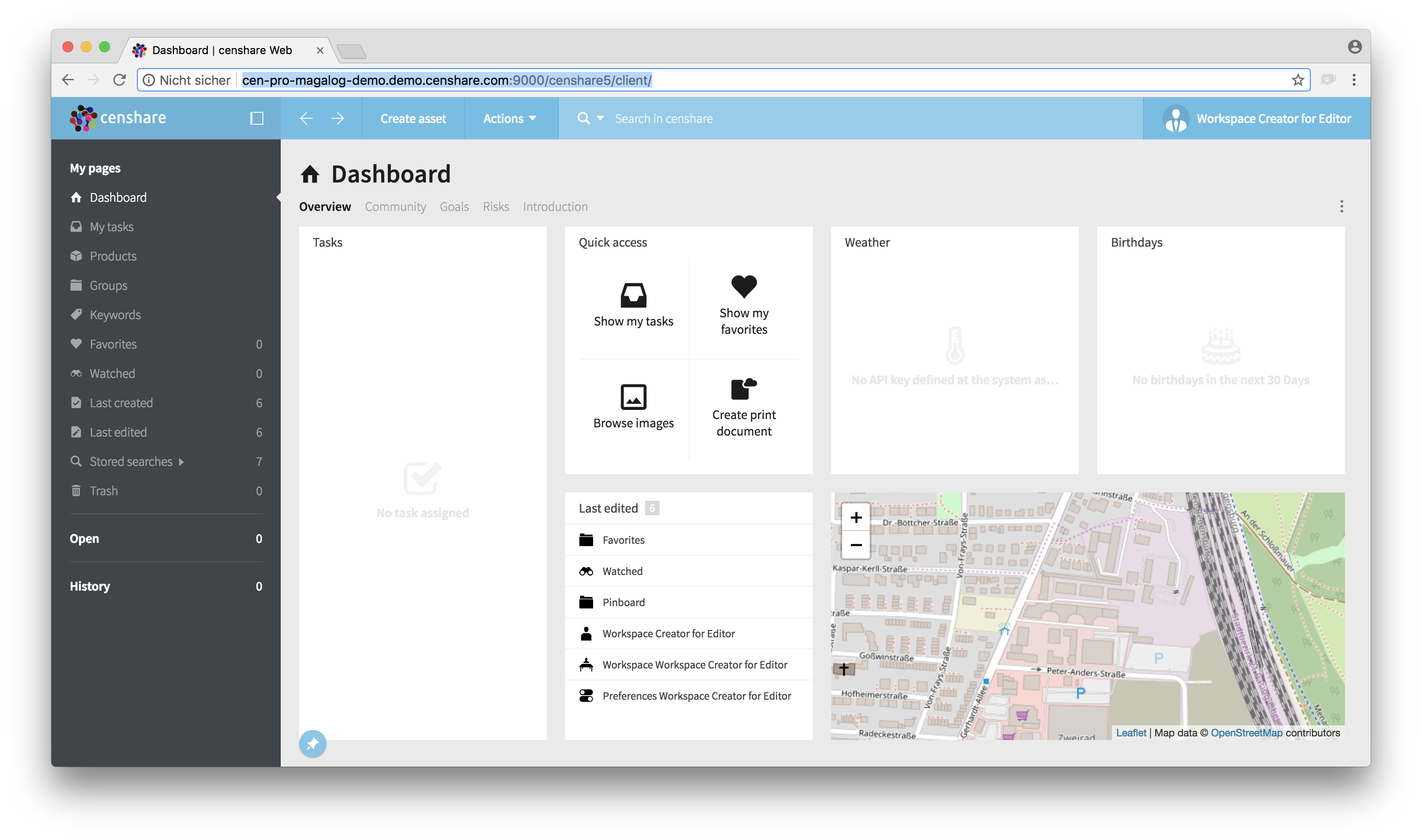 Tutorial - Create an XML workspace template